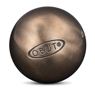 Obut MATCH IT strie 0 boule de pétanque compétition inox demi-tendre