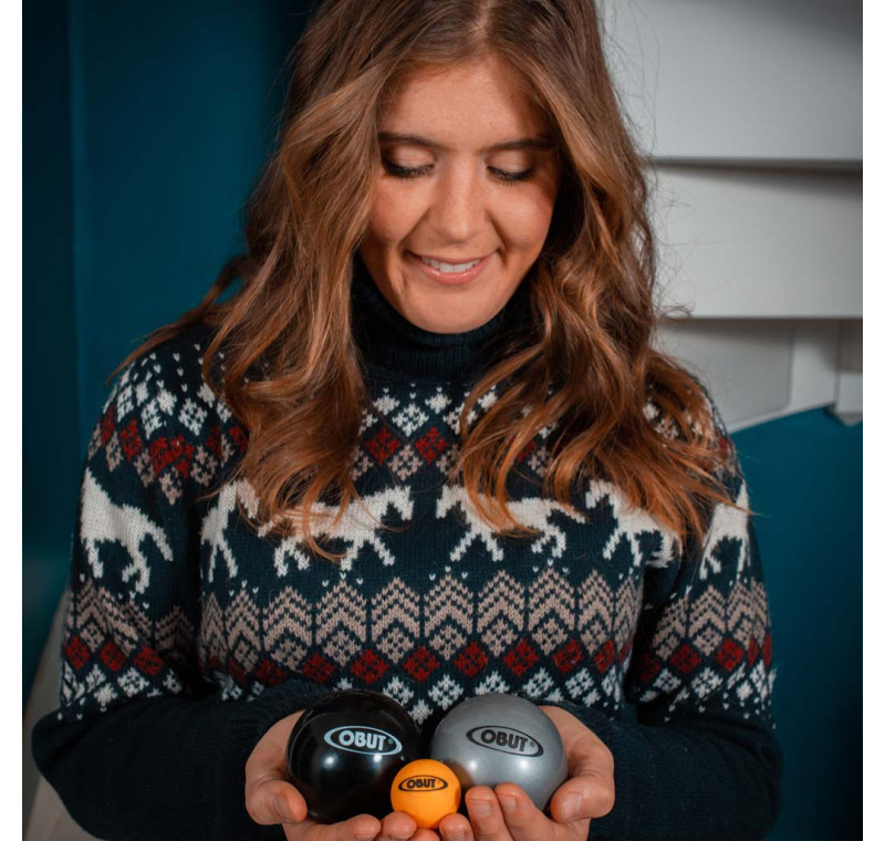 OBUT soft black triplet to play petanque indoors – OBUT official store