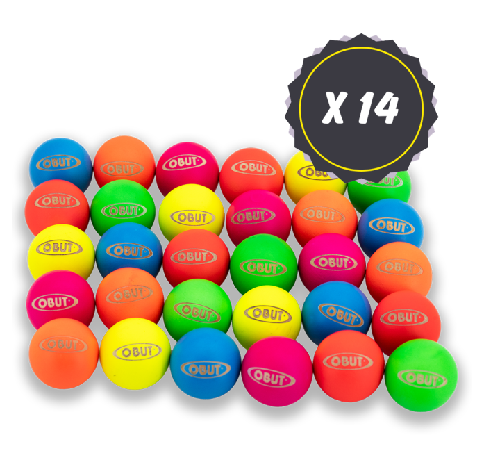 Net of 30 colored jacks Ø 30 mm - Obut official store