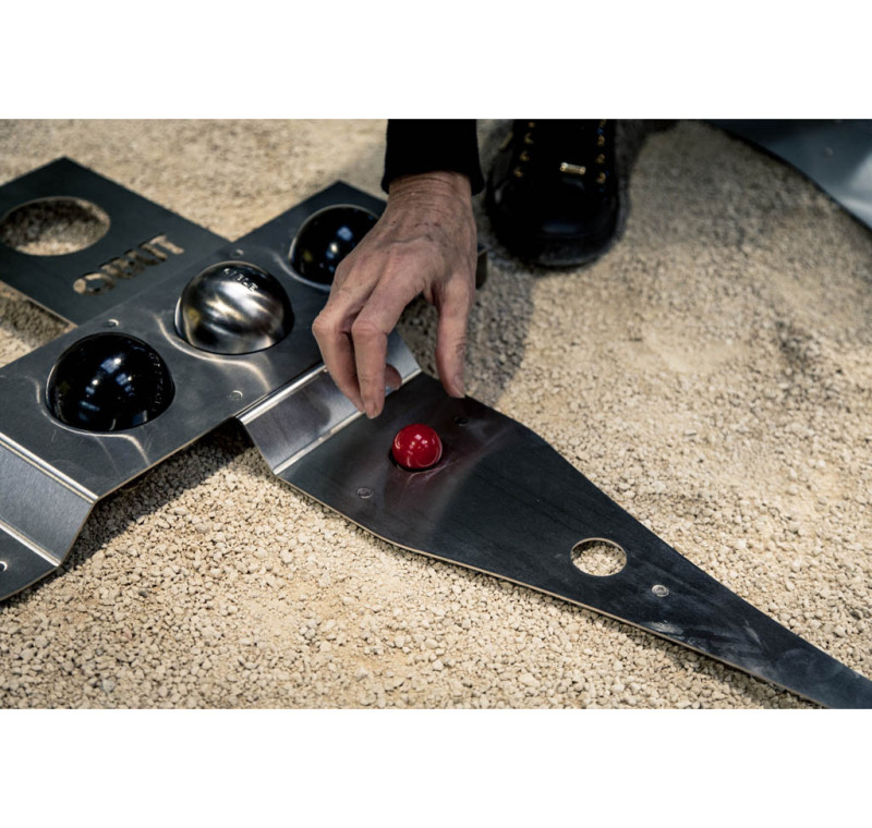 Stainless steel template for precision shooting - Obut official shop